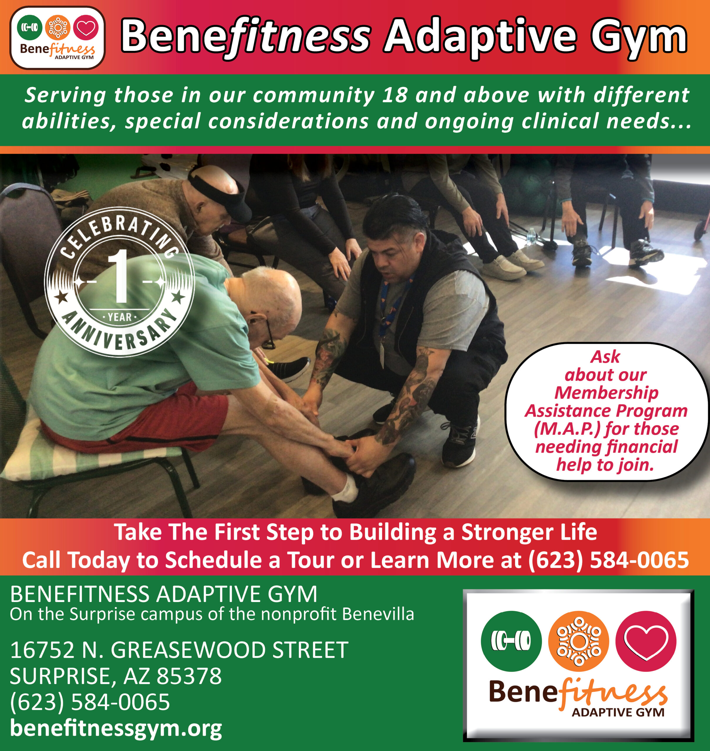 Benefitness Adaptive Gym | Inclusive Fitness for All Ages